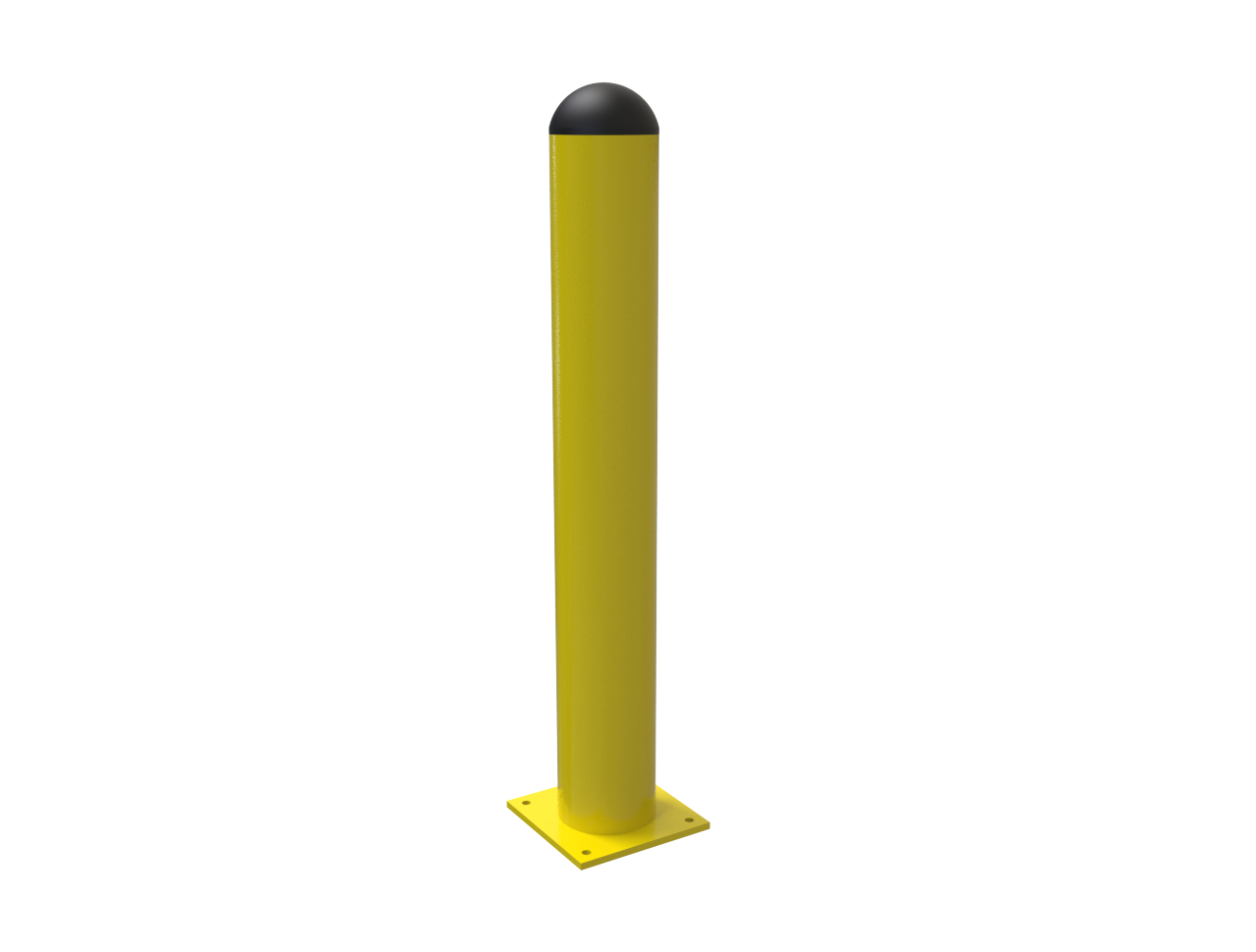 Commercial Bolt Down Bollards - Top Gard Cap