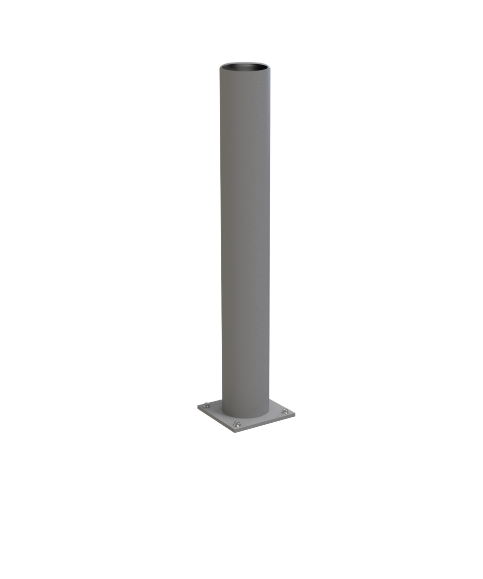 Commercial Bolt Down Bollards - Top Gard Cap